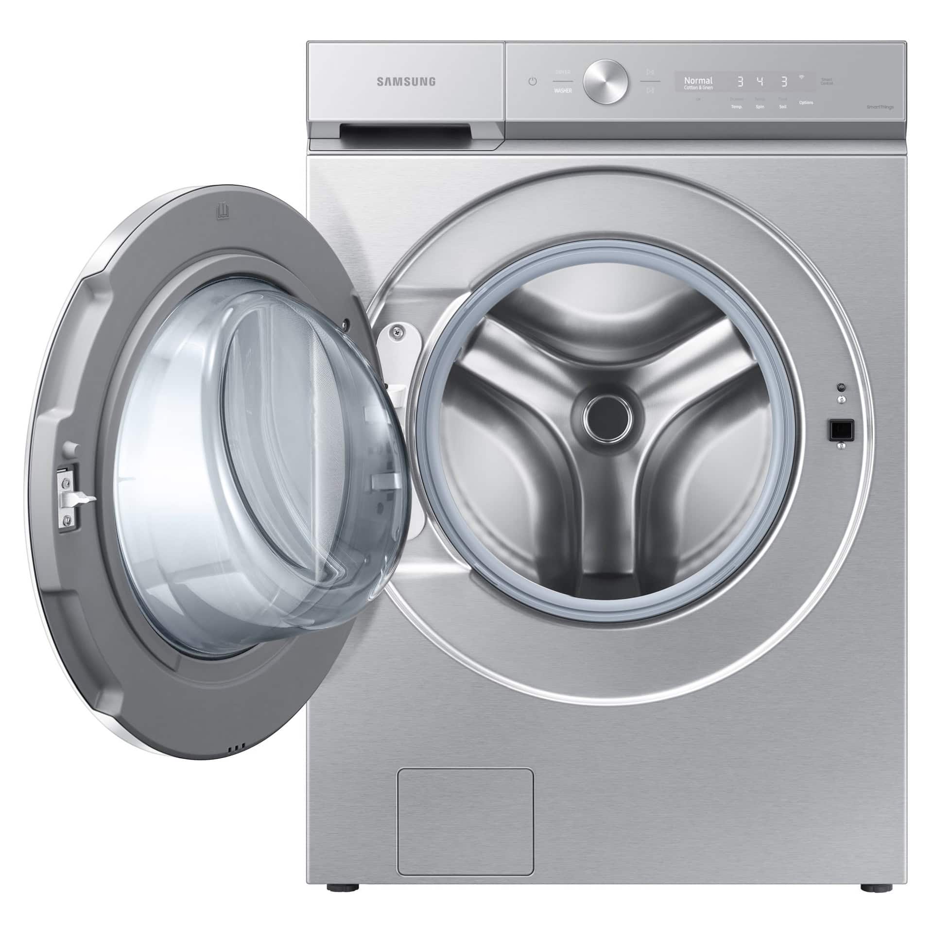 Samsung Bespoke 6.1 Cu. Ft. High Efficiency Front Load Steam Washer ...