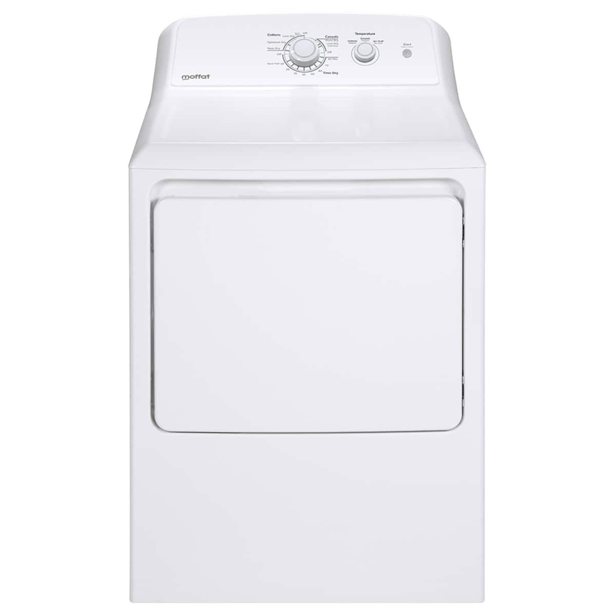 Moffat 4.4 Cu. Ft. Top Load Washer & Electric Dryer - White - New - JNB ...